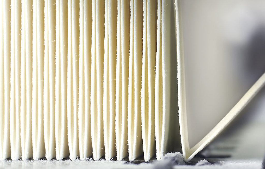 Filter media pore size comparison between porometry and glass bead ...