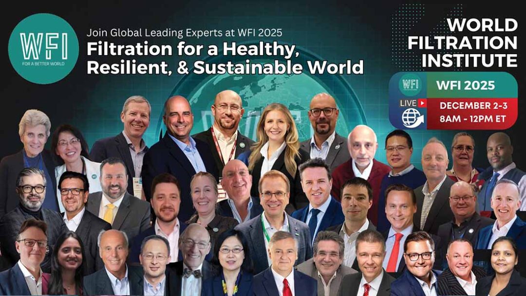 Filtration for a Healthy, Resilient, and Sustainable World ...