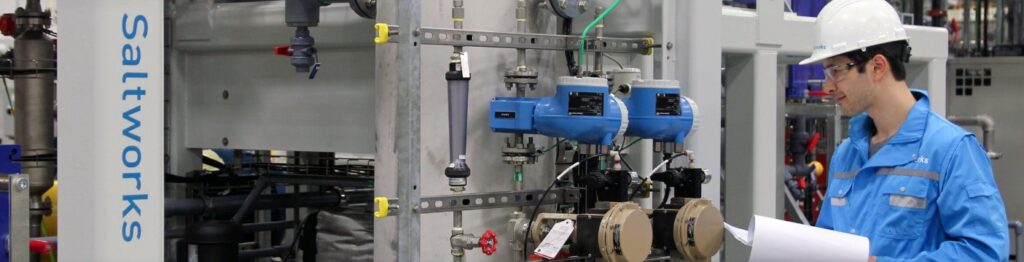 Saltworks Announces Commercially Available Osmotically Assisted Reverse ...